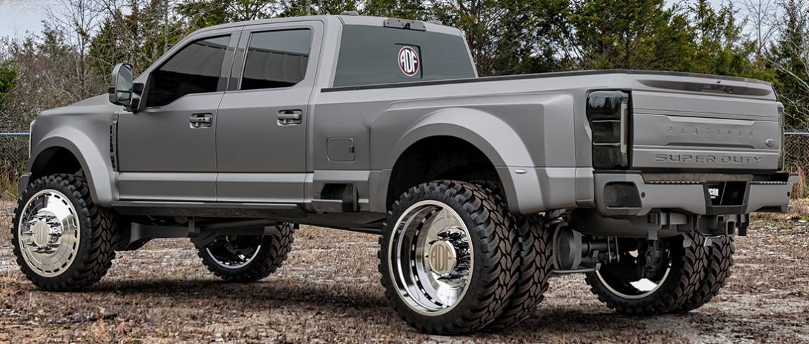 F-350 Super Duty Custom Wheels - Wayne's Wheels